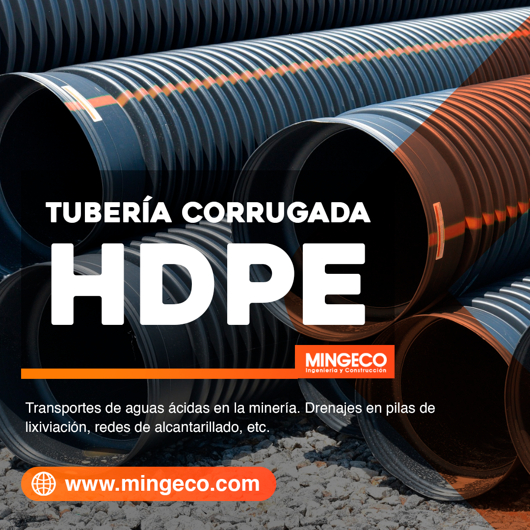 Tubo HDPE Corrugado: Características y Usos - MINGECO